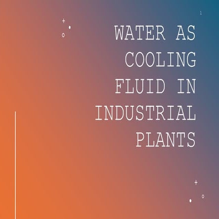 Process Cooling water Tower system basics.pptx