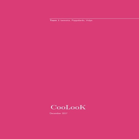 CoolMi Documentation | PDF | Apparel Industry | Industries