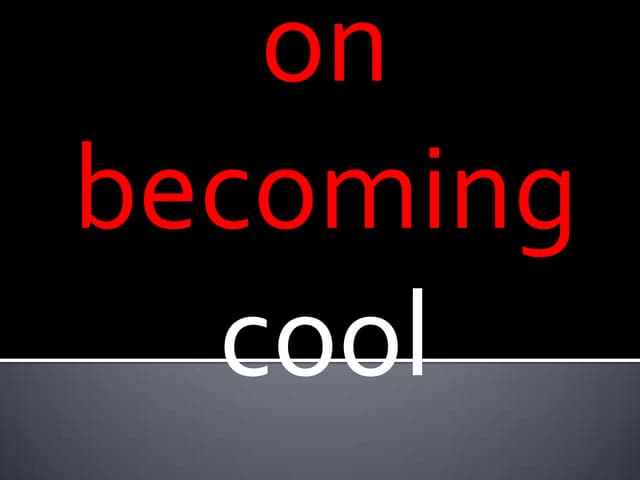Cool Series Part 1 cool-series-part-1