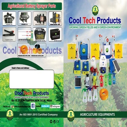 Cooltech Ariculture sprayers | PPT