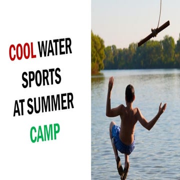Discover the Most Popular Water Sports for Kids | PPTX
