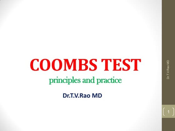 blood group du testing | DOCX