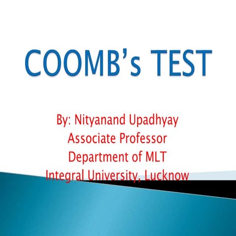 coombstest.pptx,.......,............................ | PPT | Free Download