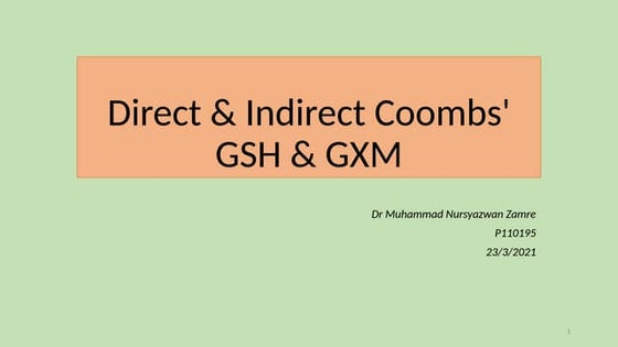 blood group du testing | DOCX