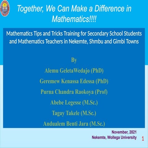 Mathematics Tips and Tricks Training for Secondary Students and ...