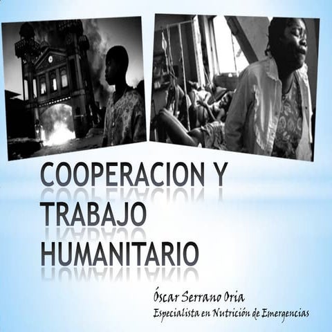 Criterios de Desempeño y Principios en la Intervención Humanitaria en ...
