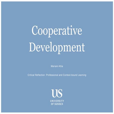 Cooperative Development Sussex 2019 | PPT