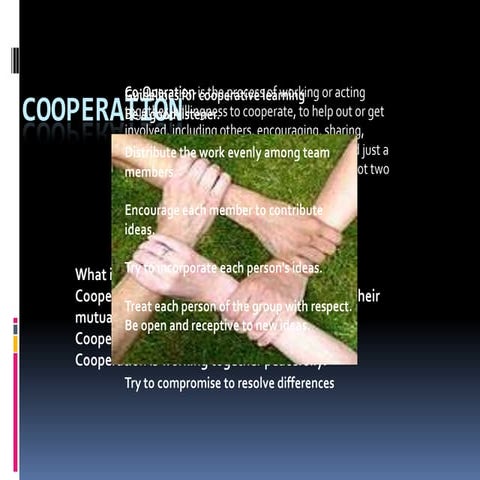 Cooperation | PPTX