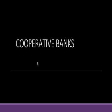 Cooperativecredit | PPTX