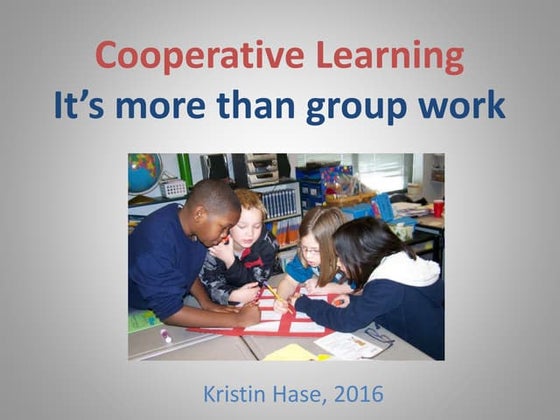COOPERATIVE LEARNING STRATEGY | PPTX | Homework and Study | Education