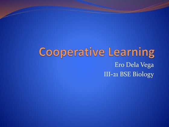 Collaborative Learning advantages-and-benefits | PPTX | Online ...