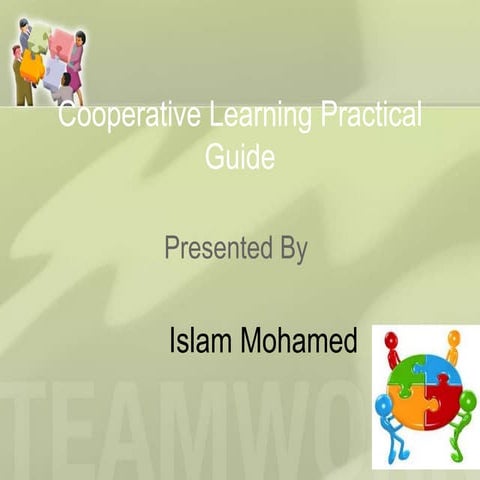 Cooperative learning lecture 2 | PPTX