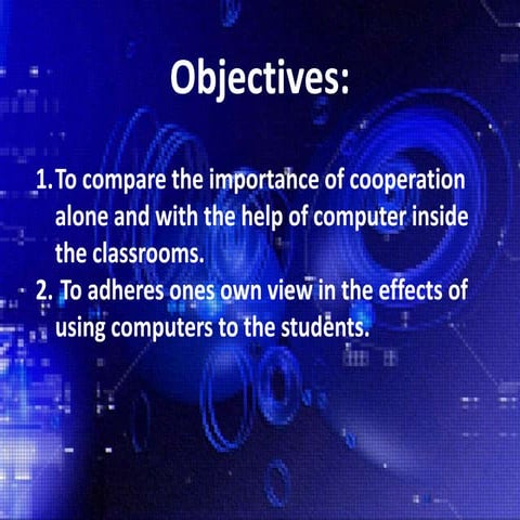 Cooperative learning with computer ni marjorie | PPTX
