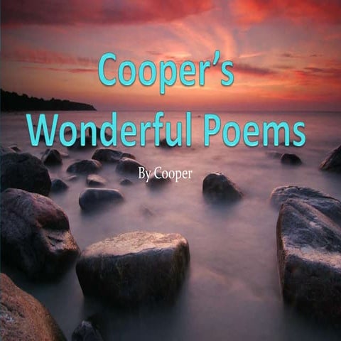 Cooper’s wonderful poems | PPTX