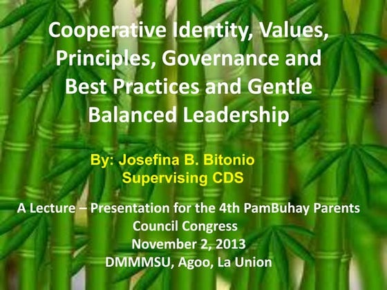 Code of Ethics for Cooperative Leaders and Employees | PDF