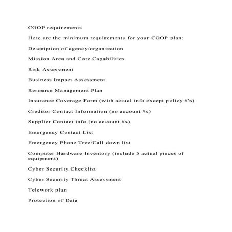 Coop awareness training | PPT