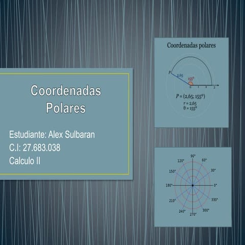 Coordenadas polares | PPTX | Geography | Science