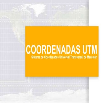 COORDENADAS UTM | PPTX