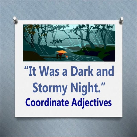 Coordinate adjectives.ppt