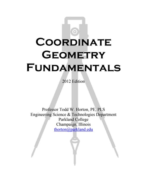 Lecture 11 traverse computations | PPTX | Geology | Science