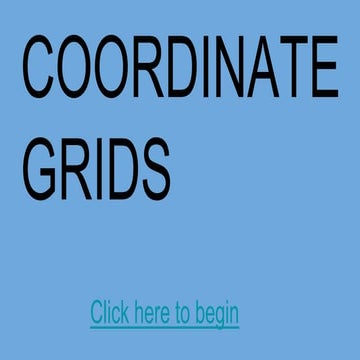 Coordinate grids (2) | PPT