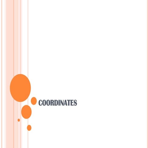 Coordinates | PPTX