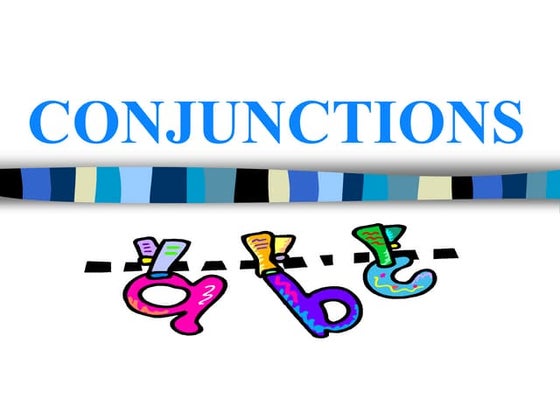 Conjunctions powerpoint | PPT | Education