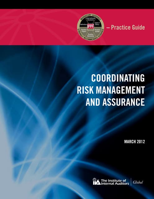 Prudential Practice Guide CPG 220 - Risk Management | PDF | Financial ...