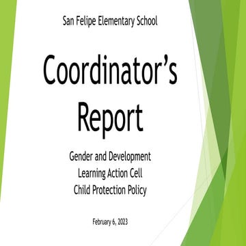 coordinator's report.pptx