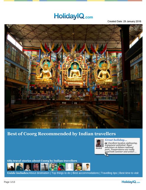 Coorg | PDF | Canoeing and Kayaking | Extreme Sports