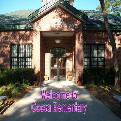Coosa Elementary | PPT | Early Childhood Education | Education