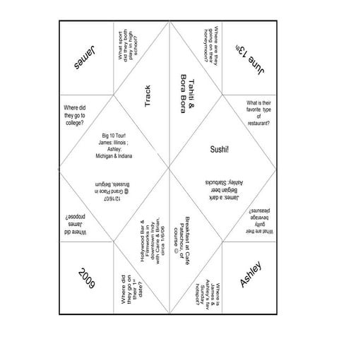 Cootie Catcher | PPT | Food & Drink