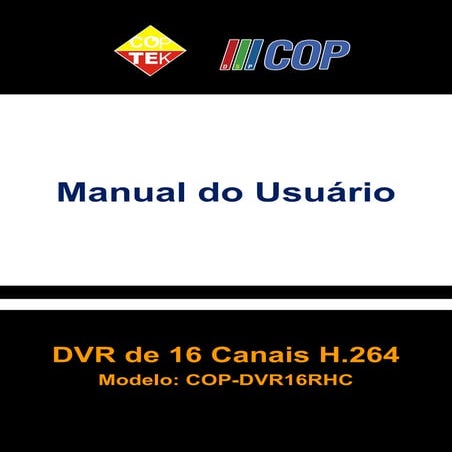 Cop dvr16 rhc - manual | PDF