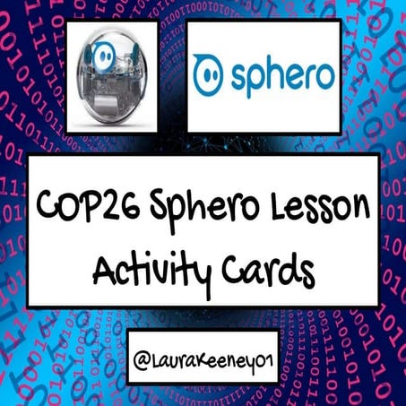 Cop26 sphero lessons | PPT