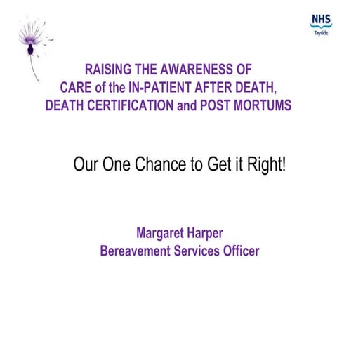 Confirm a death (medical information) -how to confirm a death ?? | PPTX