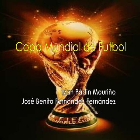 Copa mundial de futbol | PPTX