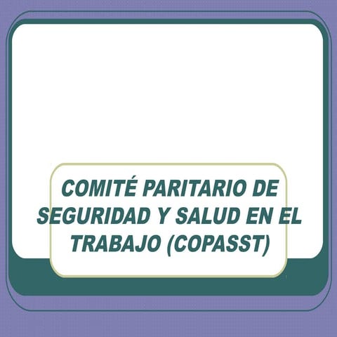 Presentación COPASST - VIGIA FUNCIONES.ppt
