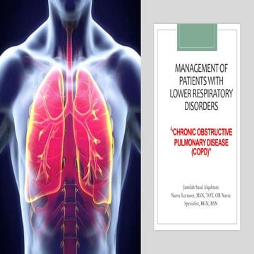 CHRONIC OBSTRUCTIVE PULMONARY DISEASE (COPD) | PPTX