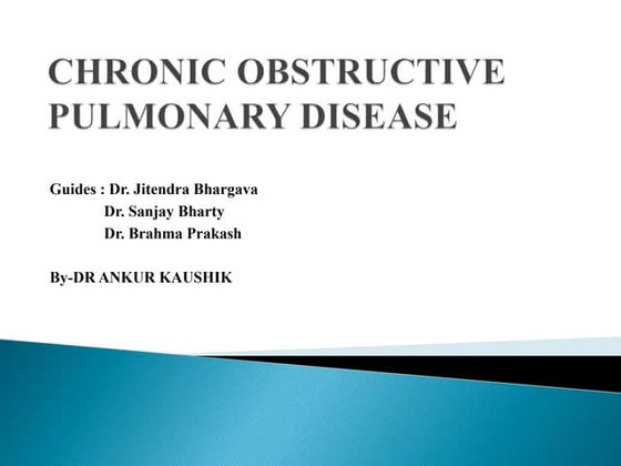 Chronic obstructive airway disease (coad) | PPTX