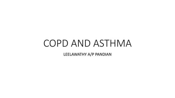 COPD_Diagnosis_Presentation powerpoint for | PPTX