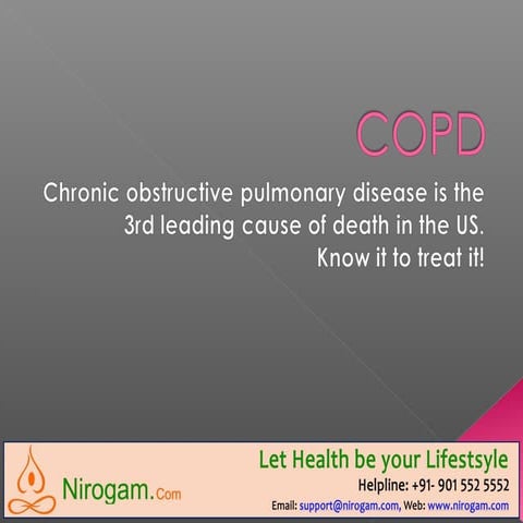 COPD (Chronic Obstructive Pulmonary Disease) | PPT