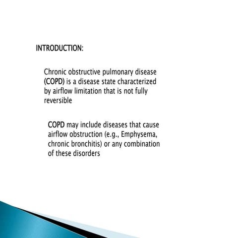 Copd ppt | PPTX
