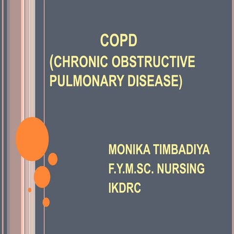 COPD | PPTX