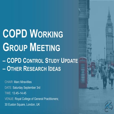 COPD Working Group Meeting | PDF