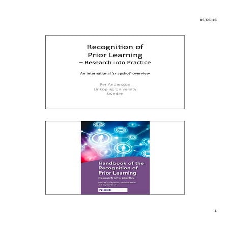 Recognition of Prior Learning | PDF