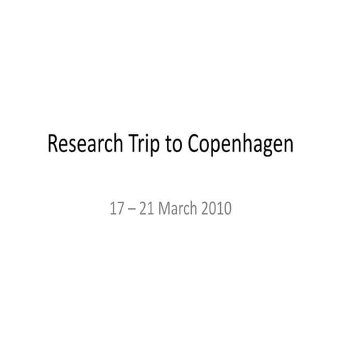 Copenhagen cp 2010 | PPTX