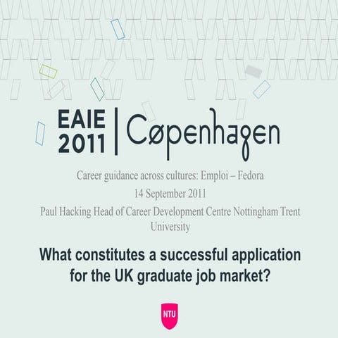 Copenhagen UK graduate labour market | PPT
