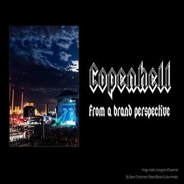 Copenhell - From a brand perspective | PDF