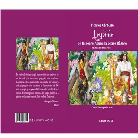 Legende de la Soare Apune la Soare Rasare, autor Floarea Cărbune