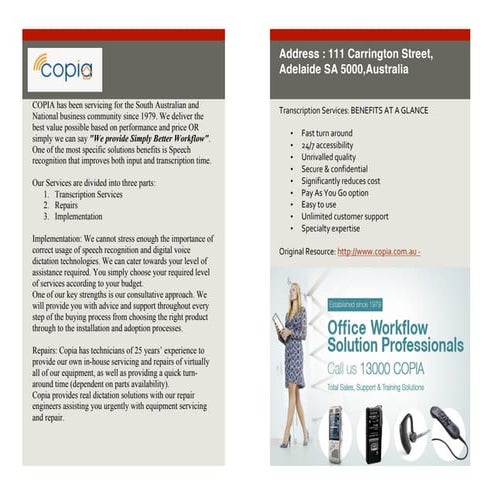 Copia - Workflow Solution Professionals Providers | PDF